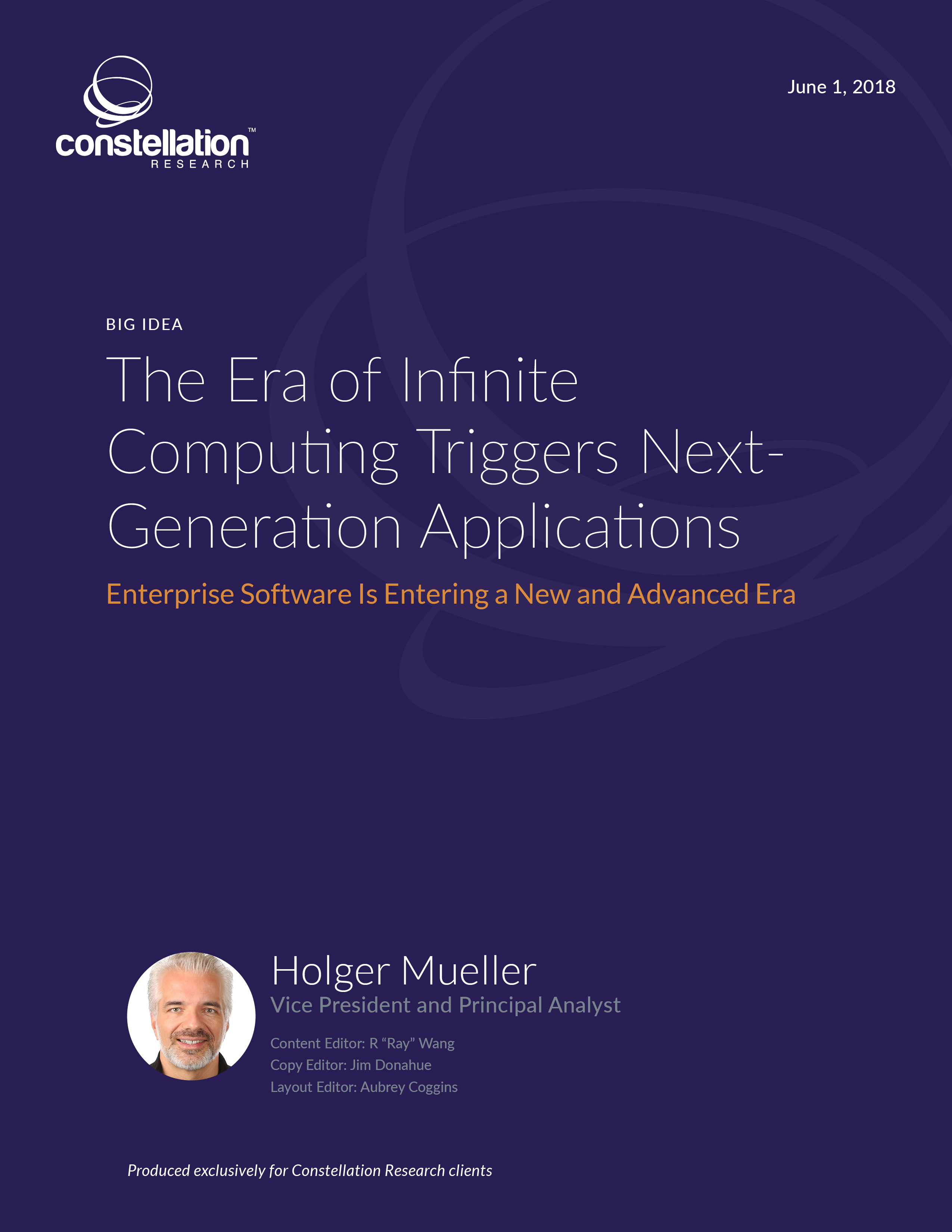 The Era of Infinite Computing Triggers Next-Generation Applications | Constellation Research Inc.